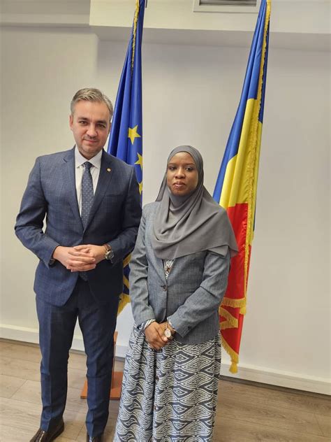 Her Excellencys Meeting With State Secretary Mr George Sergiu