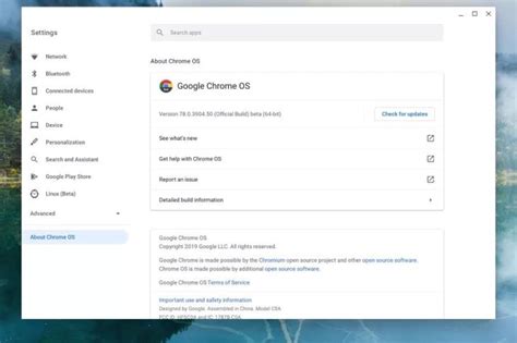 How To Check For The Version Number Of Chrome Os Mobygeek Com