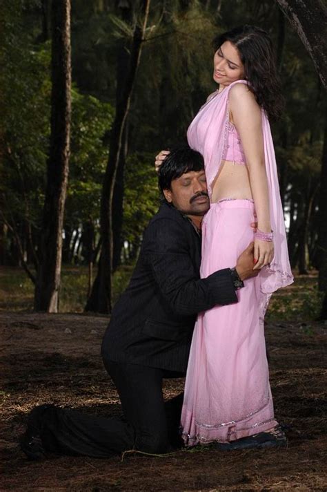 Pictures From Indian Movies And Actress Tamanna Hot Navel Kiss