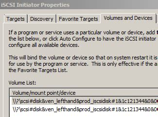 Clustering Windows Server 2008 R2 Hyper V Hosts Part 1 4 ISCSI Setup