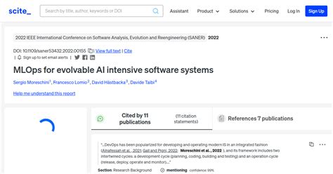 Mlops For Evolvable Ai Intensive Software Systems