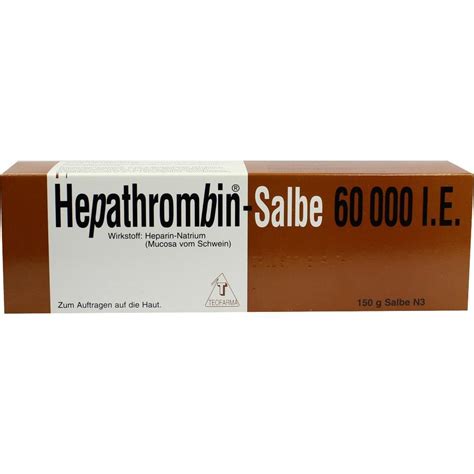 Hepathrombin 60000 150 G Pzn 2068686 Hirsch Apotheke In 78462 Konstanz