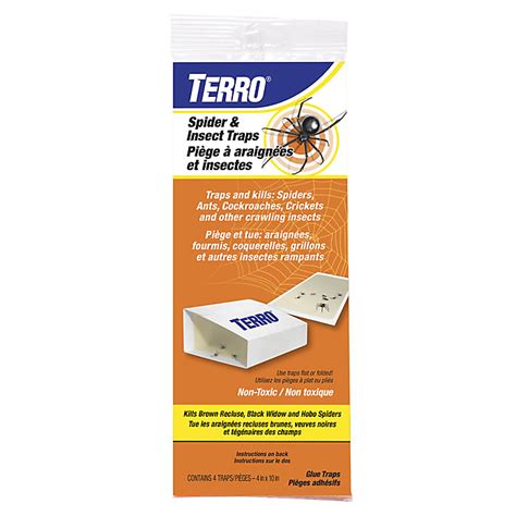 Terro Spider And Insect Trap Glue Traps Spider Traps Hobo Spider