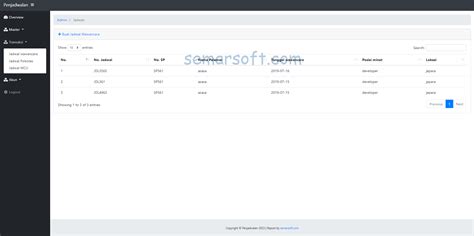 Download Aplikasi Penjadwalan Perekrutan Karyawan Codeigniter