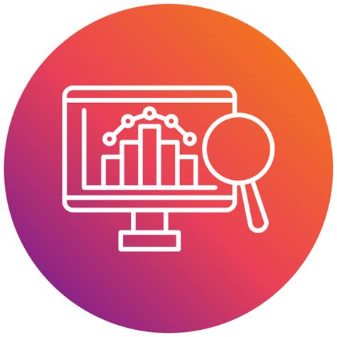 Analysis Generic Gradient Fill Icon Analysis Generic Gradient Fill Icon