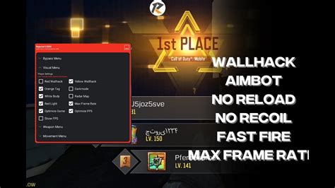 Codm Global Hack 1 0 35 Codm Hack Vip Antiban Codm Global Youtube