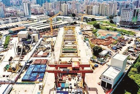 深圳地铁13号线留仙洞站—白芒站主体结构开工 预计2023年通车