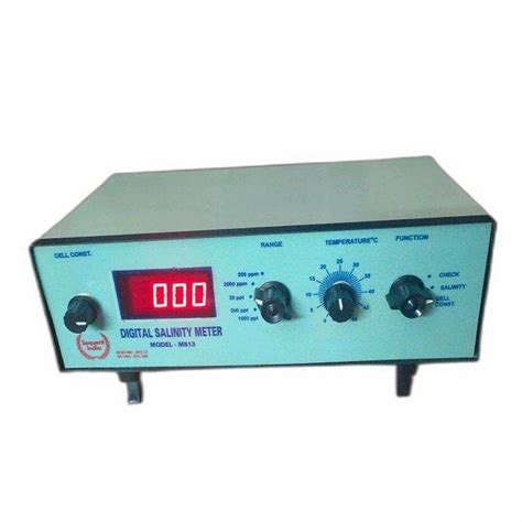 Digital Salinity Meter At ₹ 16000piece Electronic Salinity Tester In