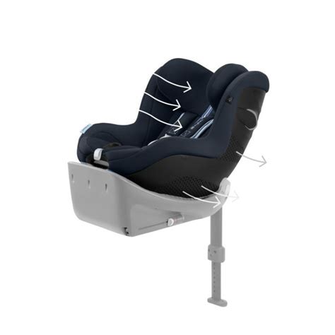 Автокрісло Cybex Sirona G I Size Plus • Moon Black • Преміум клас • Німеччина • Сайбекс Сірона