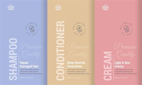 Conditioner Bottle Label Images Free Download On Freepik
