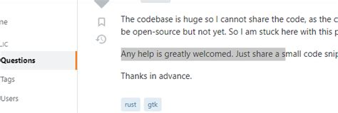 how can i get the selection text using rust r learnrust