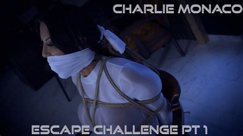 Charlie Monaco Escape Challenge By Night Mp Hd Wrap Gagged Bound Gagged Rope B