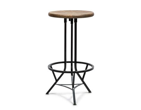 Buy Bar Stool Sturdy Counter Seat Rustic Swivel Wooden Black Stylish H281336 3599 Megasavers