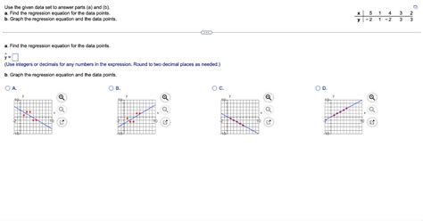 Solved Use The Given Data Set To Answer Parts A And B Chegg