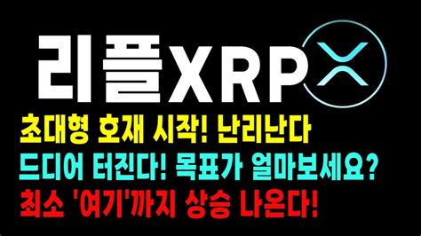 리플코인전망⭐드디어 터진다 은행인가에 연준까지 초대형 호재 시작 상승랠리전 이것만 주의하세요 리플전망 리플코인 리플코인전망 Xrp전망 리플xrp Youtube