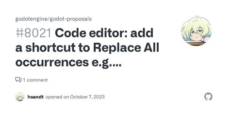 Code Editor Add A Shortcut To Replace All Occurrences Eg Ctrlaltenter · Issue 8021