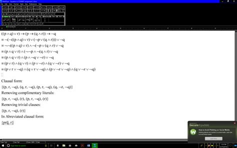Converting A Propositional Logic Formula To Cnf Conjunctive Normal Form Mathematics Stack