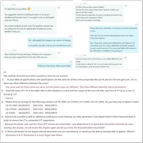 China Customized Split Core Current Sensor Manufacturers Made In China Liou Electronics