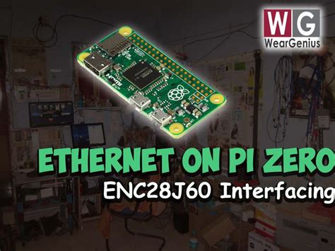An Image Of The Internet On A Computer Board With Text That Reads Ethernet On Pi Zero
