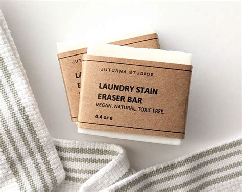 Natural Laundry Stain Remover Bar Effective And Eco Friendly Cleaner
