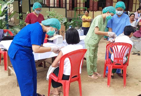 ဝမ်းတွင်းမြို့နယ်တွင်ဒေသခံပြည်သူ၈၆၄၆ရာခိုင်နှုန်းကျော်အား ကိုဗစ