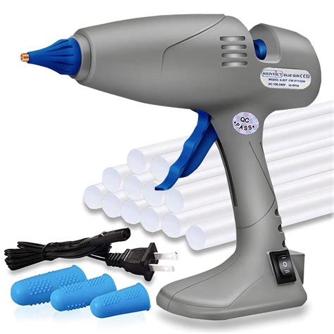 Buy Hot Glue Monvict Full Size Glue S 80120w Dual Temp Large Industry Glue Corded