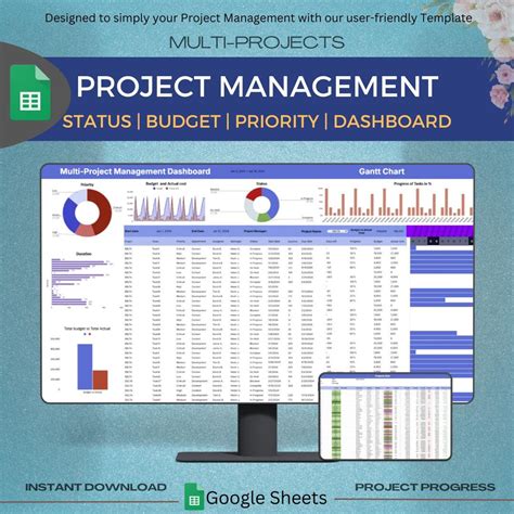 Project Management Dashboard Multi Projects Dashboard Multiple