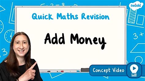 👉 Add Money Ks2 Maths Concept Video Teacher Made