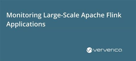 Webinar Monitoring Large Scale Apache Flink Applications Rbigdata