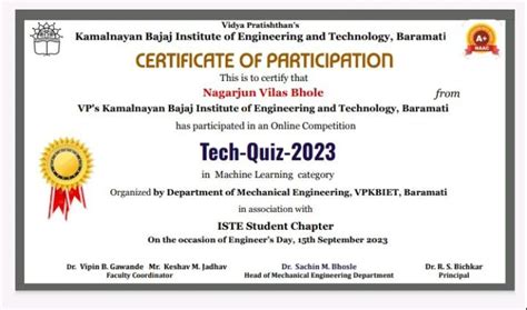Nagarjun Bhole On Linkedin Quizchallenge Techquiz Machinelearning Iste