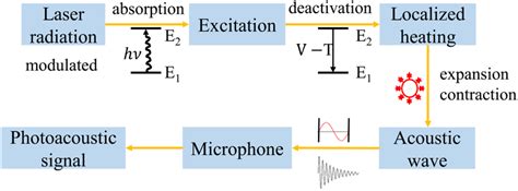 Schematic Of The Photoacoustic Signal Generated Processes After The Download Scientific Diagram