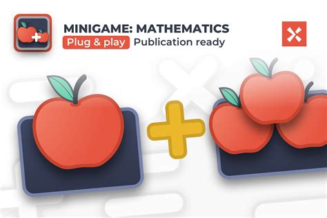 Fun Mathematics For Maths Education Minigame Template Ready To