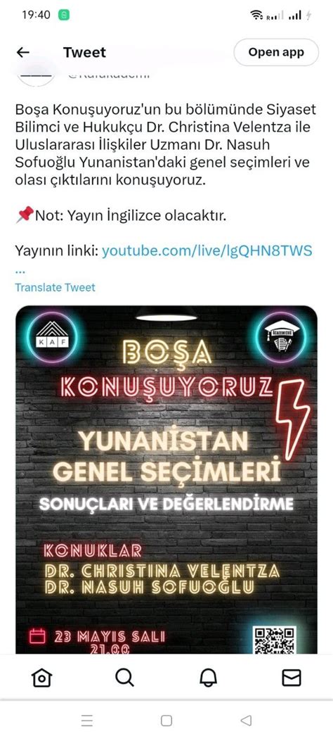 Nasuh Sofuoglu On Linkedin Tune In Tomorrow Evening At 9 Pm For Our