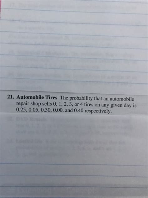 Solved For Exercises Through Construct A Probability Chegg