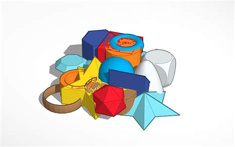 3d Design Every Basic Shape Tinkercad