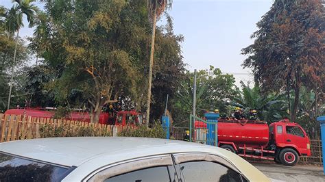 Dvb မြစ်ကြီးနားတွင်မီးလောင်၊ လူနေအိမ် ၂ လုံးနှင့် ကား ၃ စီး မီးလောင်ပျက်စီး