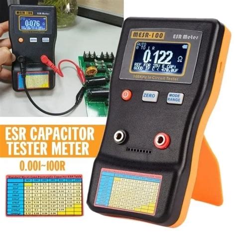 Esr Capacitor Tester Circuit Circuit Diagram