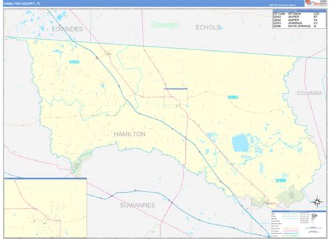 Hamilton County Fl Map Book Basic