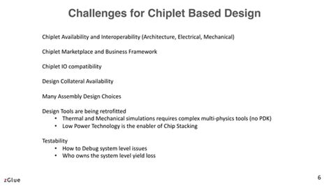 Design And Testing Challenges For Chiplet Based Design Assembly And Test View Pdf