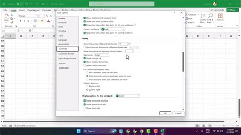 Fix Sheet Tabs Not Showing In Microsoft Excel Youtube