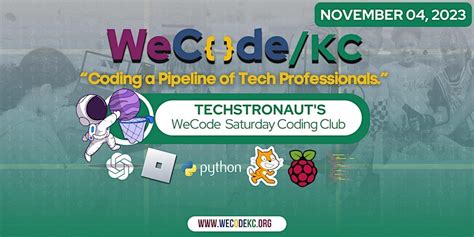 Ashlee Haynes Cprw On Linkedin Techstronauts Wecode Saturday Coding Club