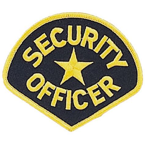 Security Officer Patch Camouflageca