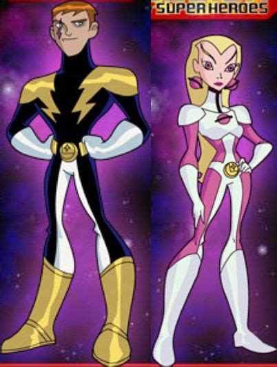 Lightning Lad And Saturn Girl Los H By Zyule On Deviantart