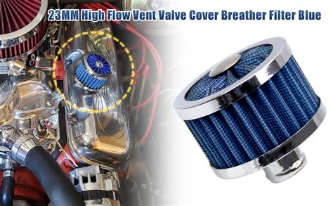 Frtcaty 23mm High Flow Vent Valve Cover Breather Filter