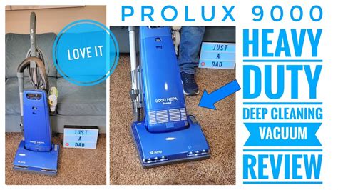 Prolux 9000 Upright Bagged Vacuum Cleaner Review Works Great Youtube
