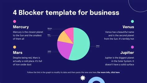4 Blocker Template For Business Presentation