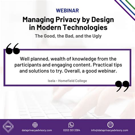 Dpas® On Linkedin Data Privacy Dataprivacy Dataprotection Privacybydesign Webinar…