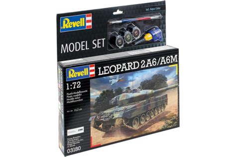 Revell Modelset Leopard 2a6 A6m 1 72 63180 Mj Modely Cz