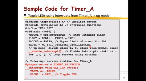 lab 4 video part 2 interrupts youtube