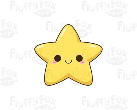Kawaii Star Clipart 12 Cute Galaxy Expressions Cartoon Stars Drawing